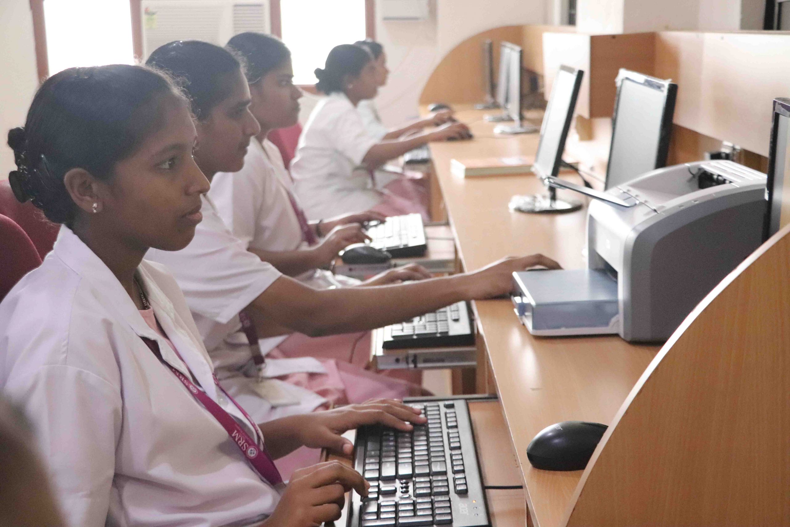 Facilities – Library – College of Nursing SRM Trichy