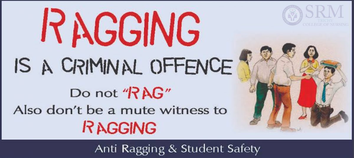 Anti-Ragging Policy – College of Nursing SRM Trichy