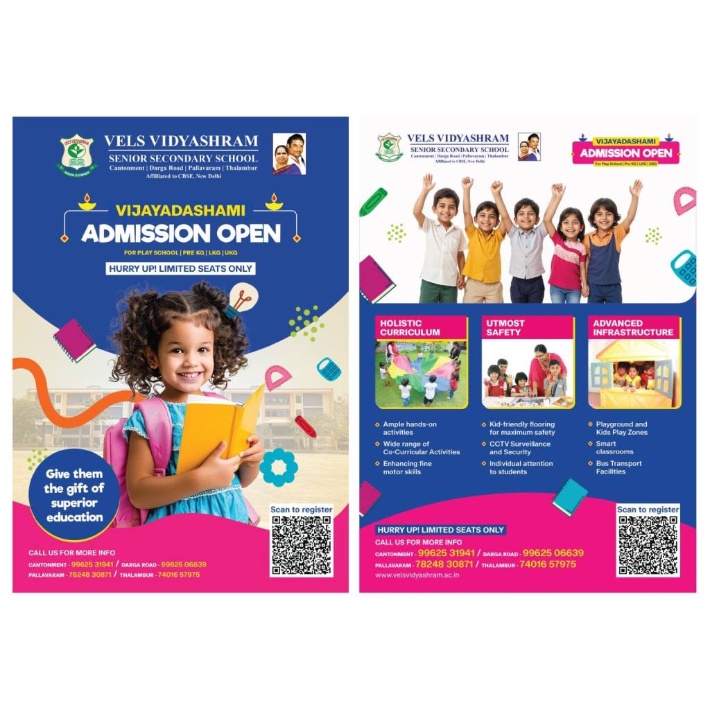 Best CBSE Schools in Chennai, Pallavaram - Vels Vidyashram